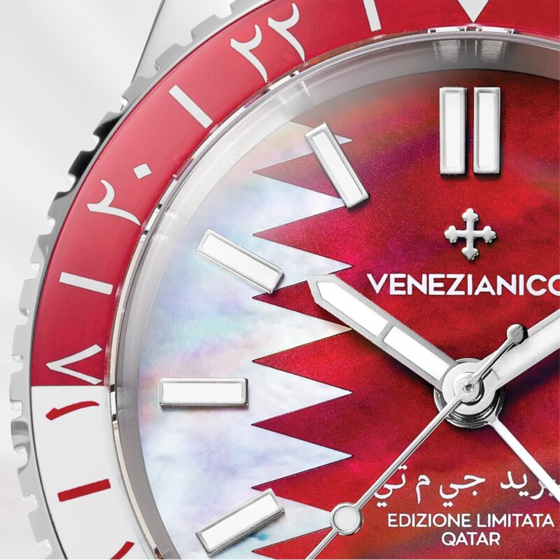 Đồng Hồ Venezianico Nereide GMT - Qatar Limited Edition tinh tế